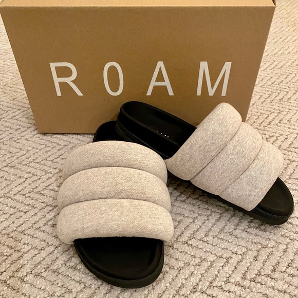 ROAM | Shoes | New Roam Super Puff Jersey Slides | Poshmark